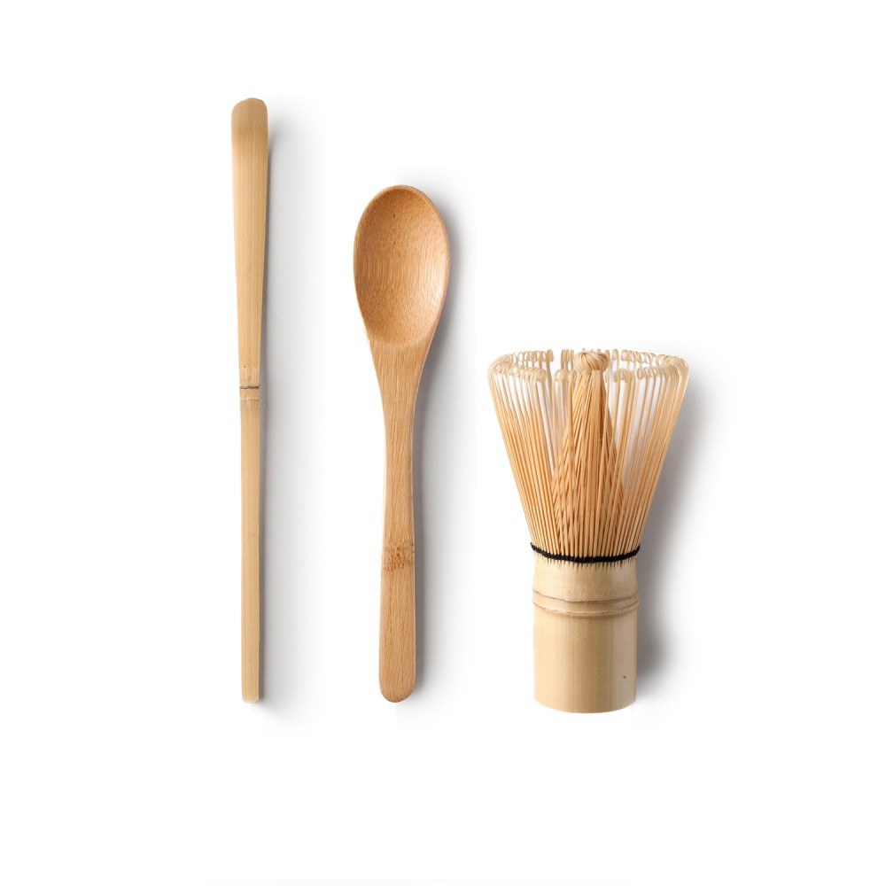 Kit té Matcha con utensilios de bambú, Ibili