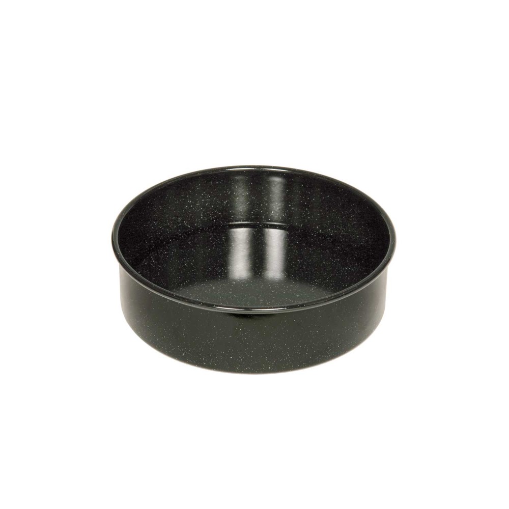 Molde redondo desmontable de acero esmaltado, 24,5 cm, de Riess