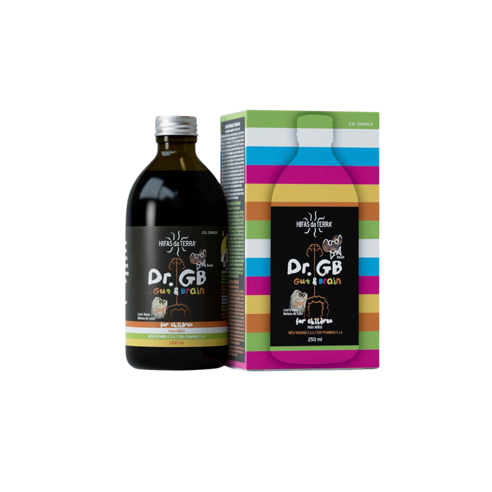Jarabe infantil Dr GB (Gut & Brain), de Hifas da Terra