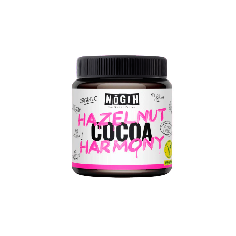 Crema de avellanas y cacao, ecológica, 230g - Nogih