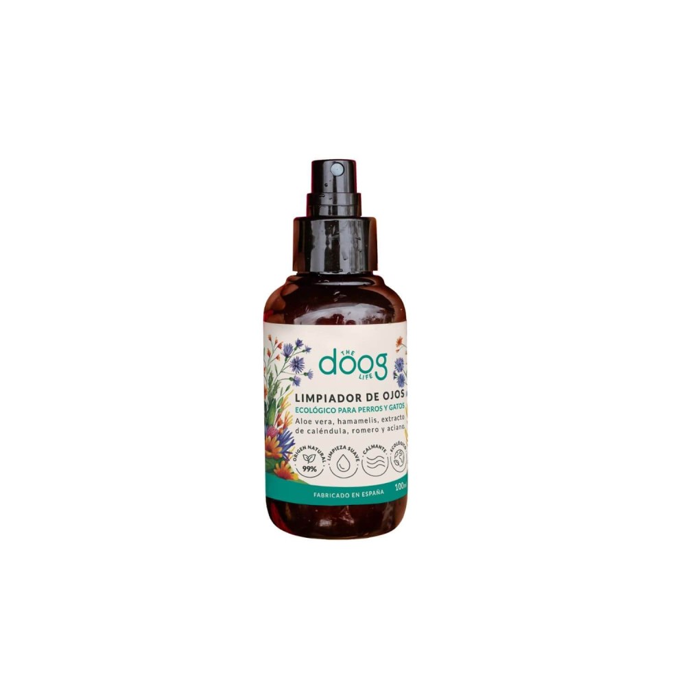 Limpiador de ojos para perros y gatos, ecológico, The Doog Life