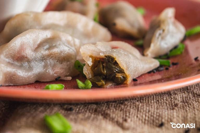 Receta de gyozas de verduras al vapor - Blog Conasi