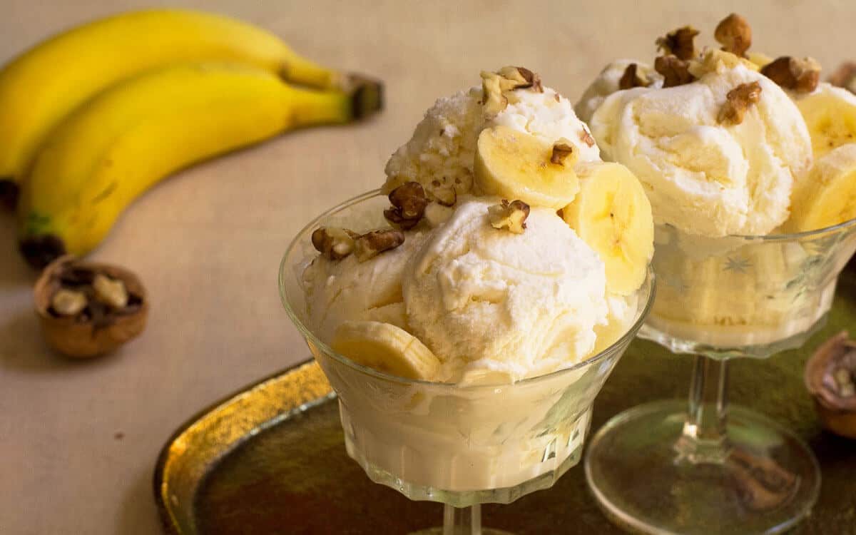 Helado De Plátano Y Nueces Método Tradicional Blog Conasi