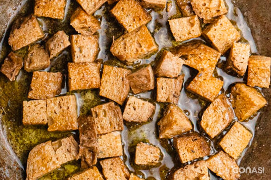 Receta de seitán a la toscana cremoso - Blog Conasi