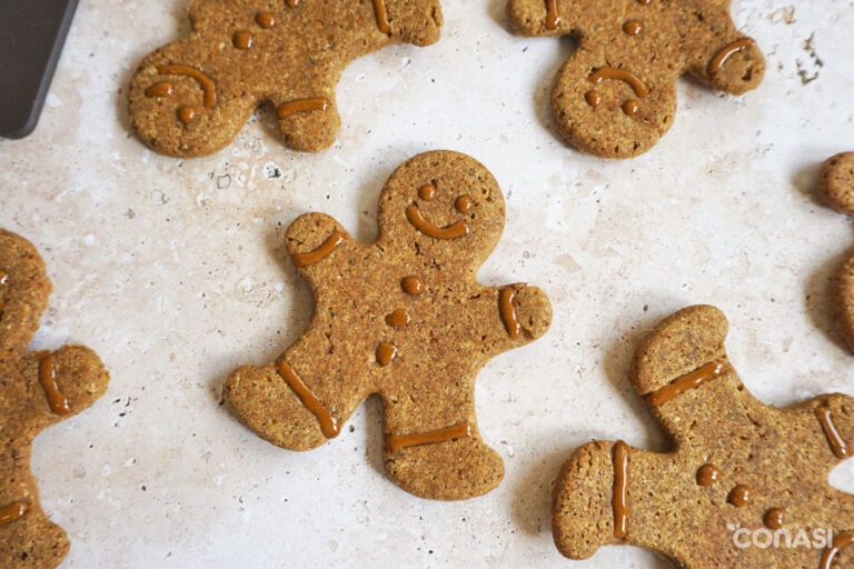 Receta de galletas de jengibre o gingerbread man - Blog Conasi