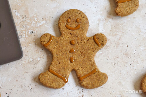 Receta de galletas de jengibre o gingerbread man - Blog Conasi