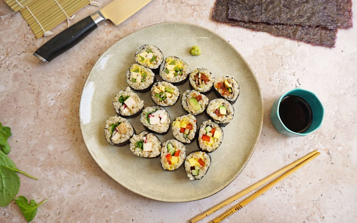 Receta de sushi vegetariano: cómo hacer los mejores makis - Blog Conasi