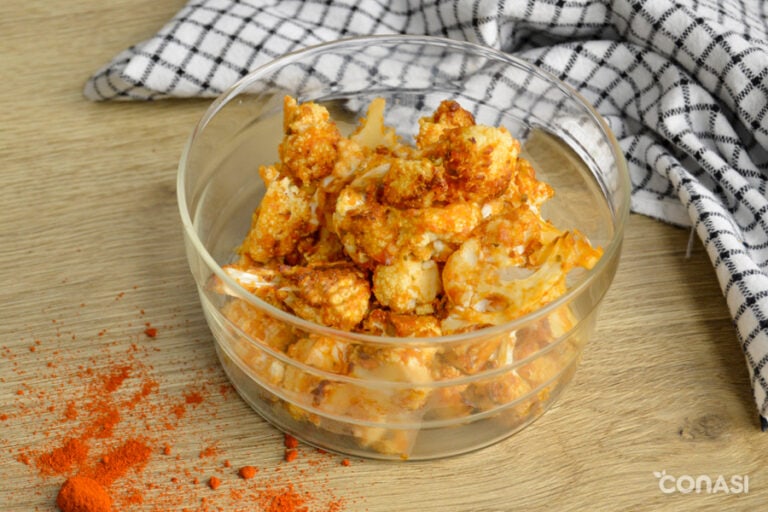 Alitas de coliflor en Airfryer estilo Buffalo - Blog Conasi